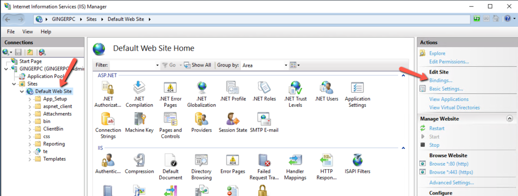 How To Configure Secure Socket Layer Ssl In Iis Rockton Software