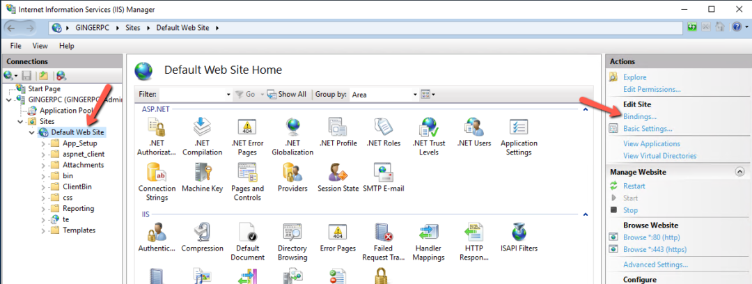 How To Configure Secure Socket Layer Ssl In Iis Rockton Software