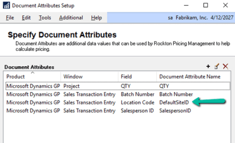 How to Create a Document Attribute in Dynamics GP | Rockton Software