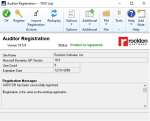 New Product Registration Process with Rockton Software | Rockton Software